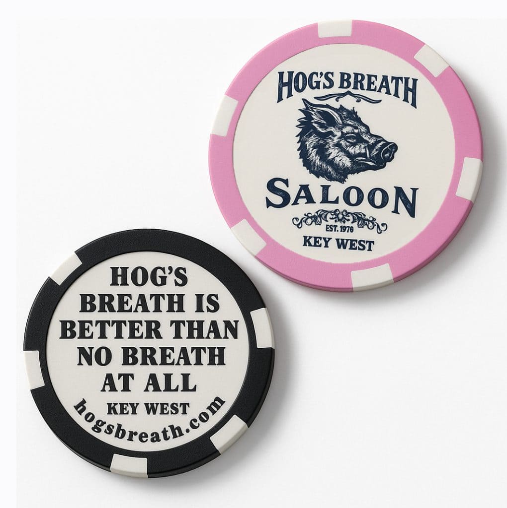 Hog Poker Chip - Hog's Breath Saloon